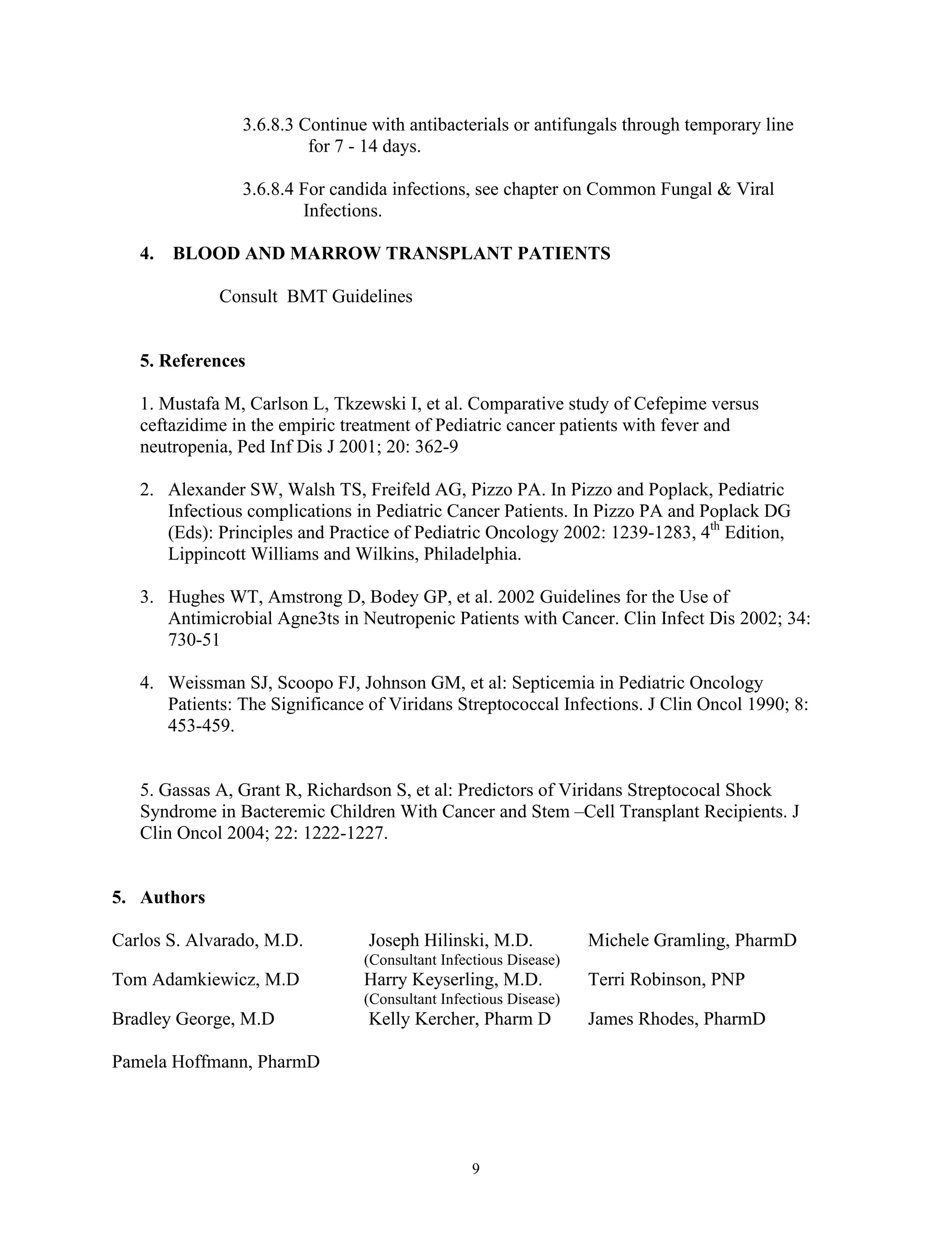 Febrile neutropenia in children | PDF