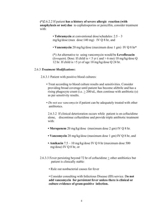 Febrile neutropenia in children | PDF