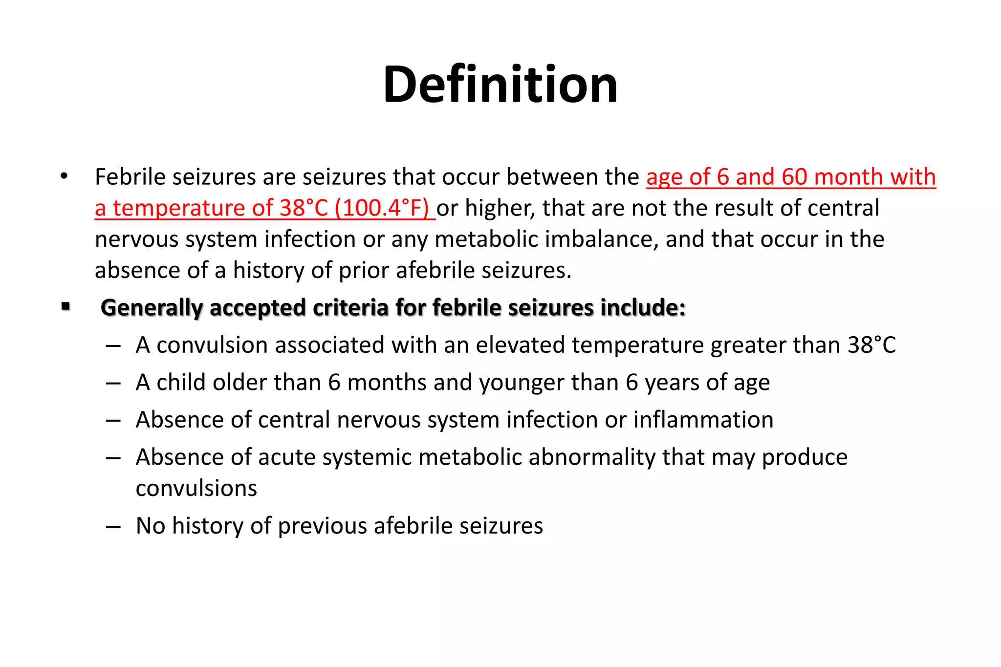 Febrile seizure | PPTX
