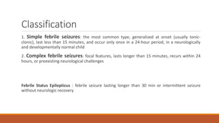 Febrile seizure | PDF