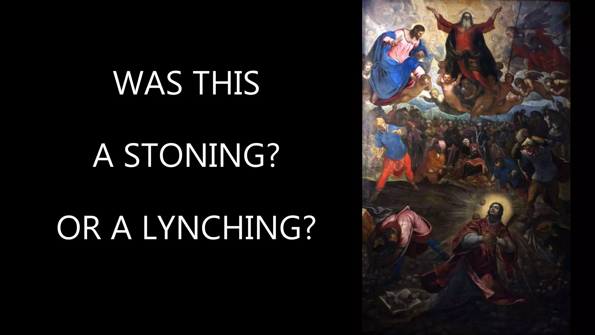 Acts 7:54-8:1a ~ Stephen: The First Christian Martyr | PPTX