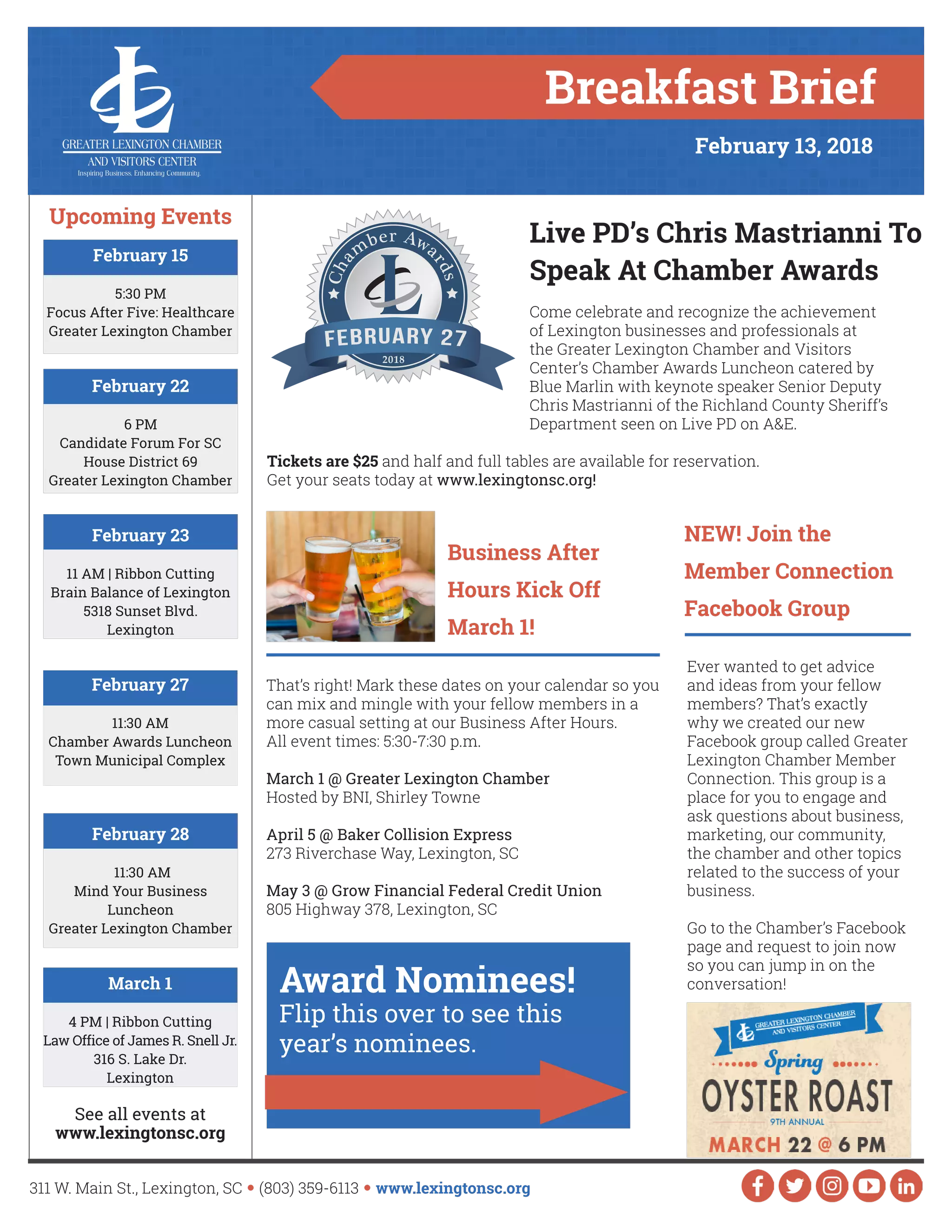 GLCVC February 2018 Breakfast Brief | PDF