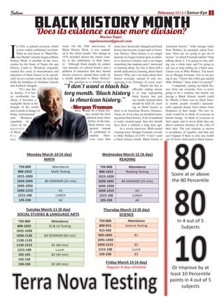 MC Perry High School Newspaper - February | PDF