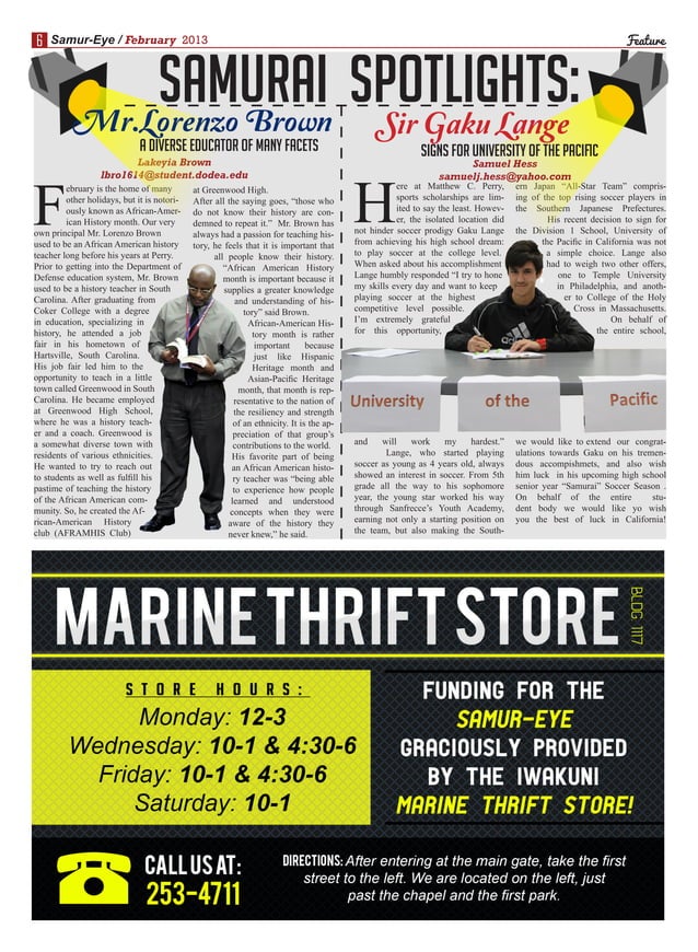 MC Perry High School Newspaper - February | PDF