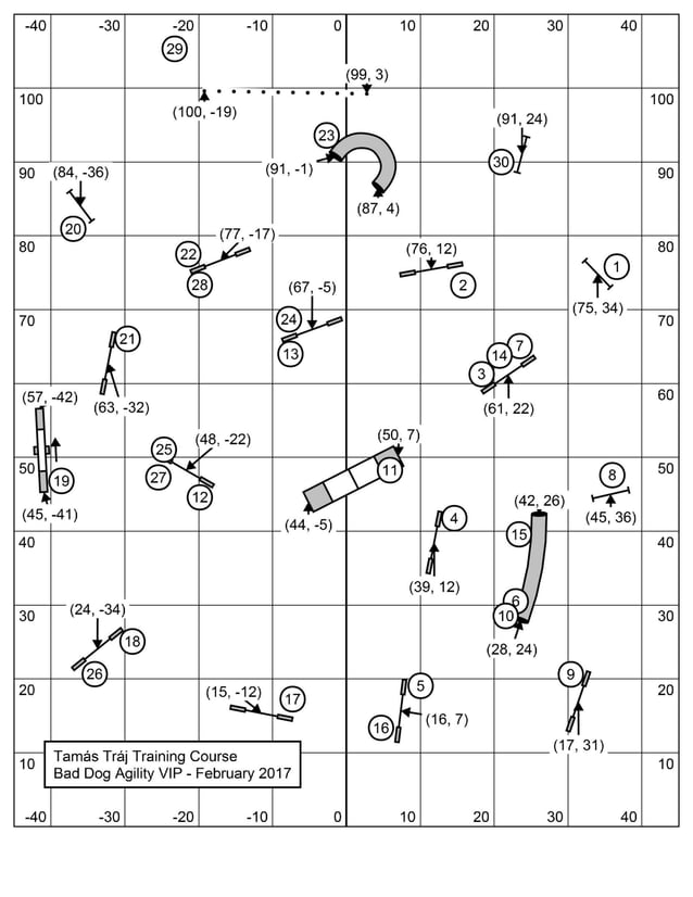 Dog agility course maps | PDF | Dogs | Pets