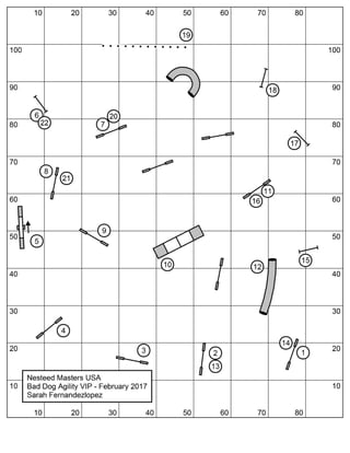 Dog agility course maps | PDF