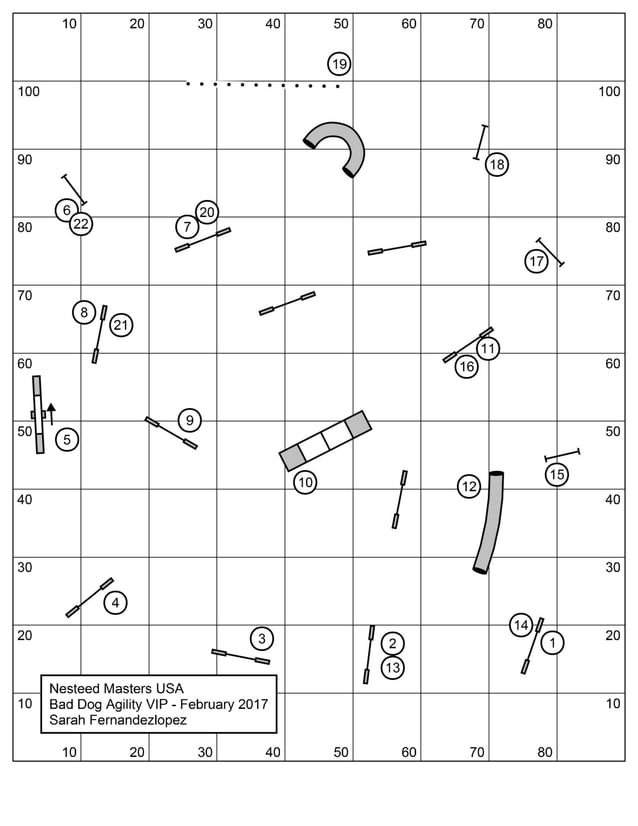Dog agility course maps | PDF | Dogs | Pets