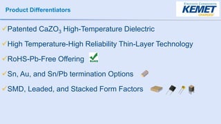 High Temperature Ceramic Capacitors For Harsh Environments | PPT