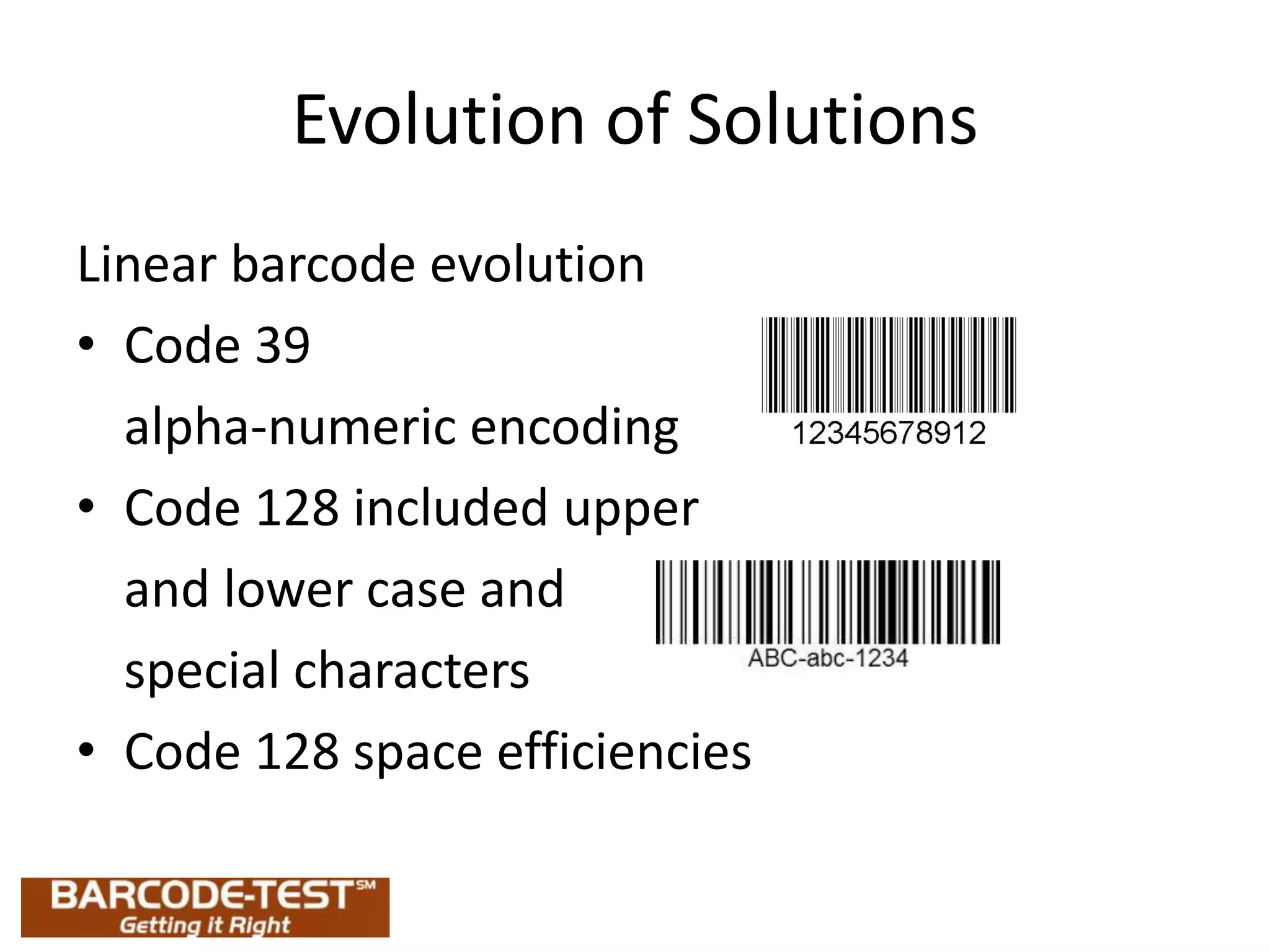 February 201 why are there different kinds of barcodes | PPT