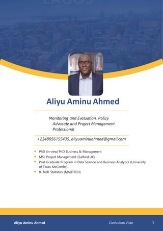 February 2021 Aliyu Aminu Ahmed CV | DOCX