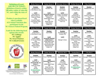 February Menus 2017 | PPT