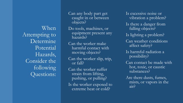 February Safety Training | PPT