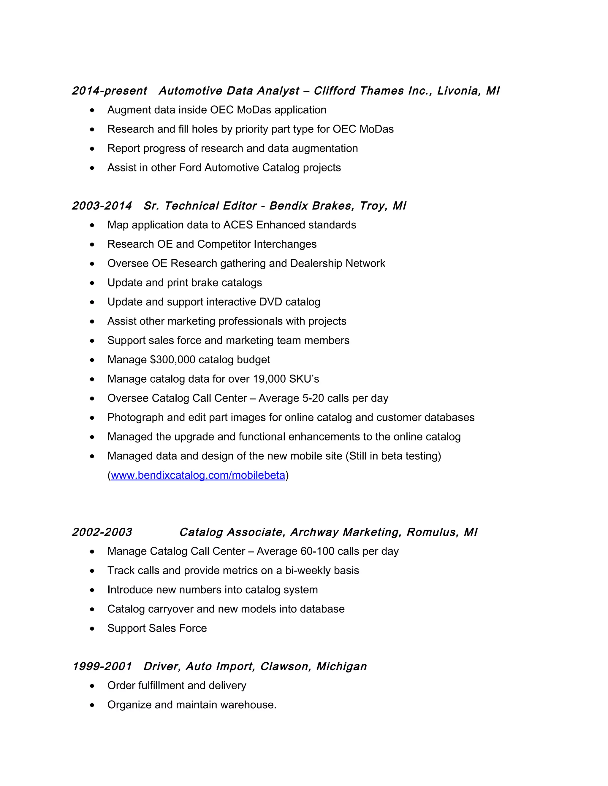 Brian Sheppard Resume | DOC