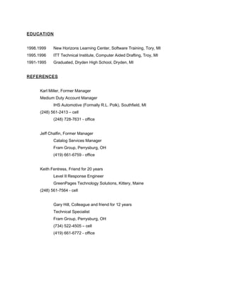 Brian Sheppard Resume | DOC