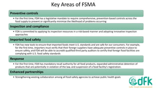 FSMA Requirements For Exporting Food to the United States | PDF