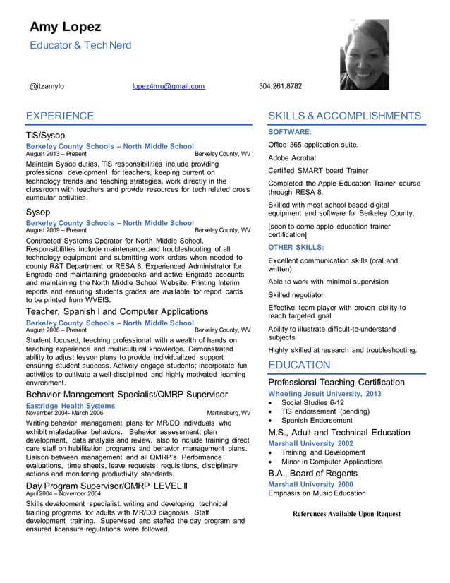 Lopez.Resume2016 | PDF