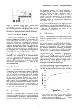 Lattice Polymer Report 20662 | PDF | Chemistry | Science