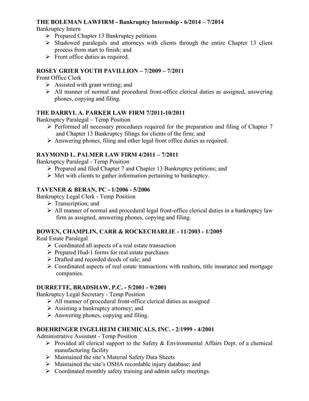 Tracy's Resume | PDF