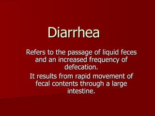 Fecal Elimination Problem | PPT | Digestive Disorders | Diseases and ...