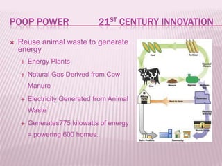 Fecal Energy | PPTX | Agriculture | Industries