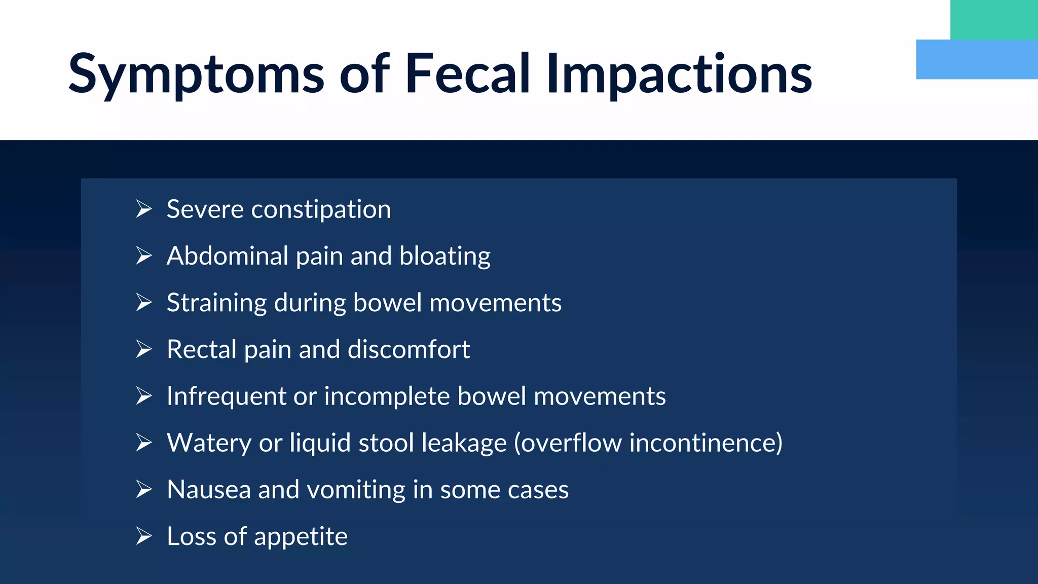 Fecal Impactions.pptx