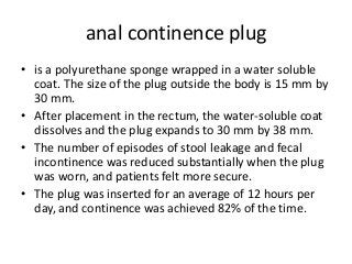 Fecal incontinence | PDF