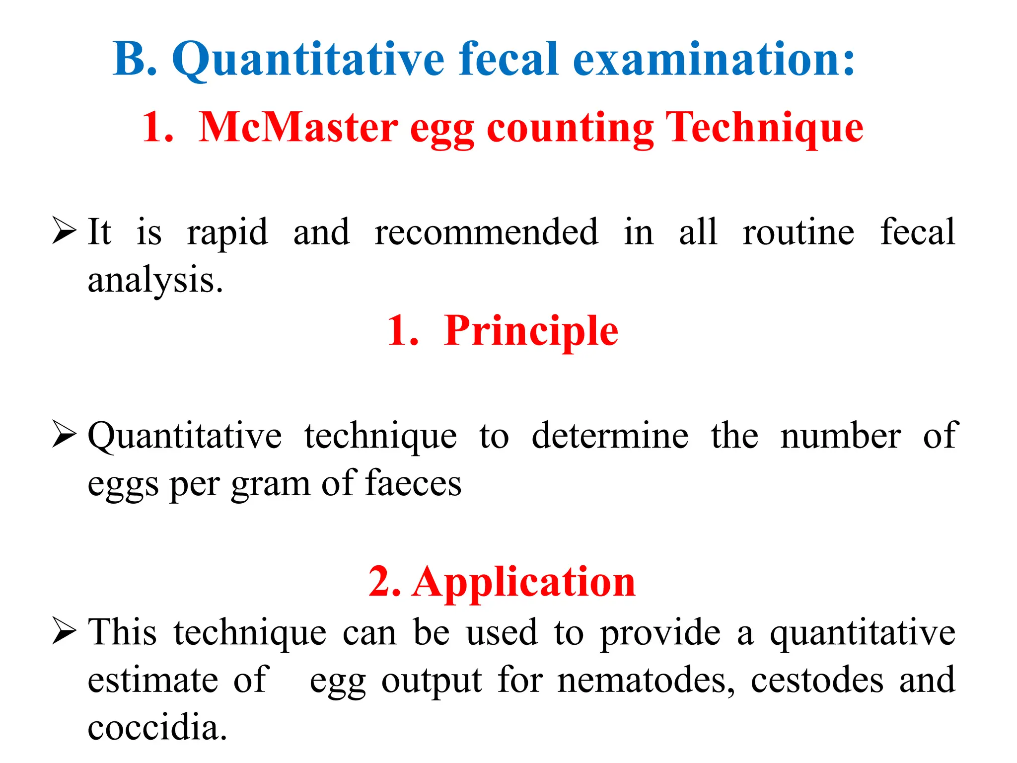 How to collect and examine fecal examination samples in veterinary ...