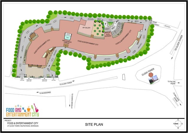Fec Dehradun site plan | PDF