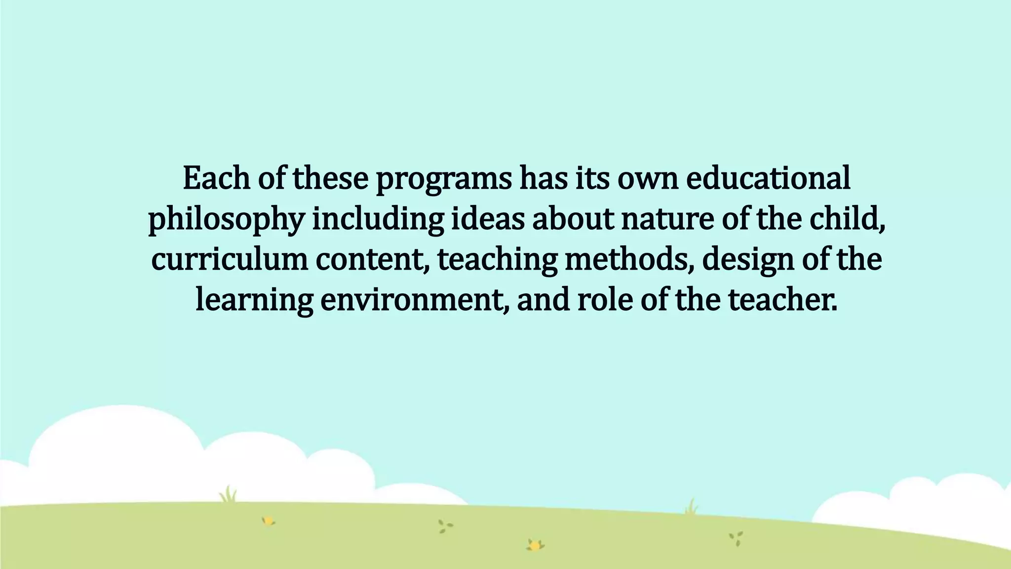 FECED (Foundation of Early Childhood Education (Introduction)) | PPTX