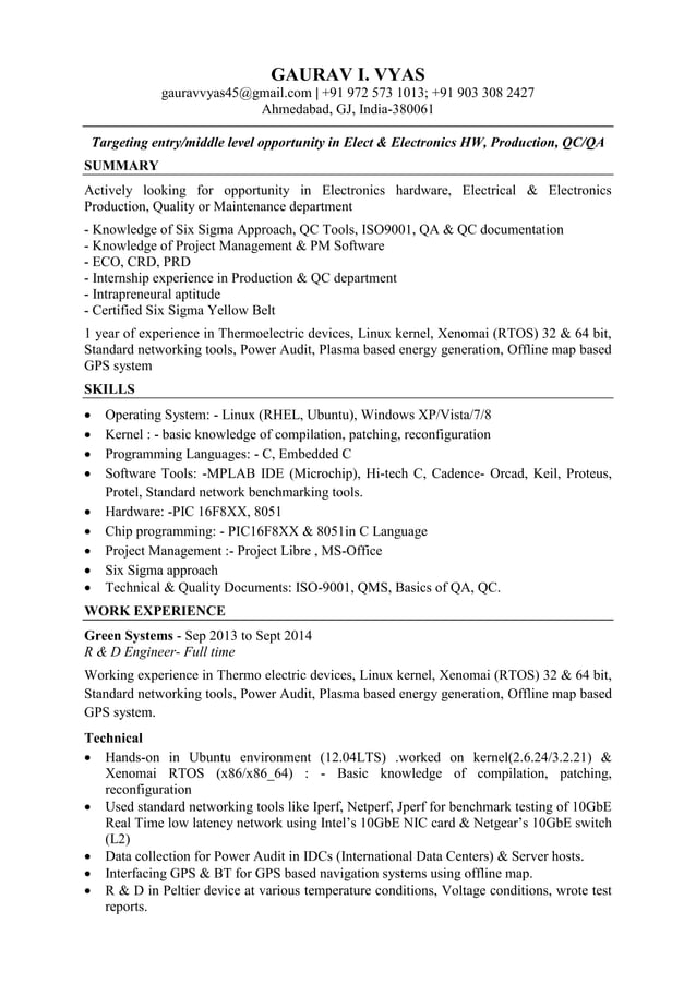 Gaurav_Vyas_1v1 | PDF