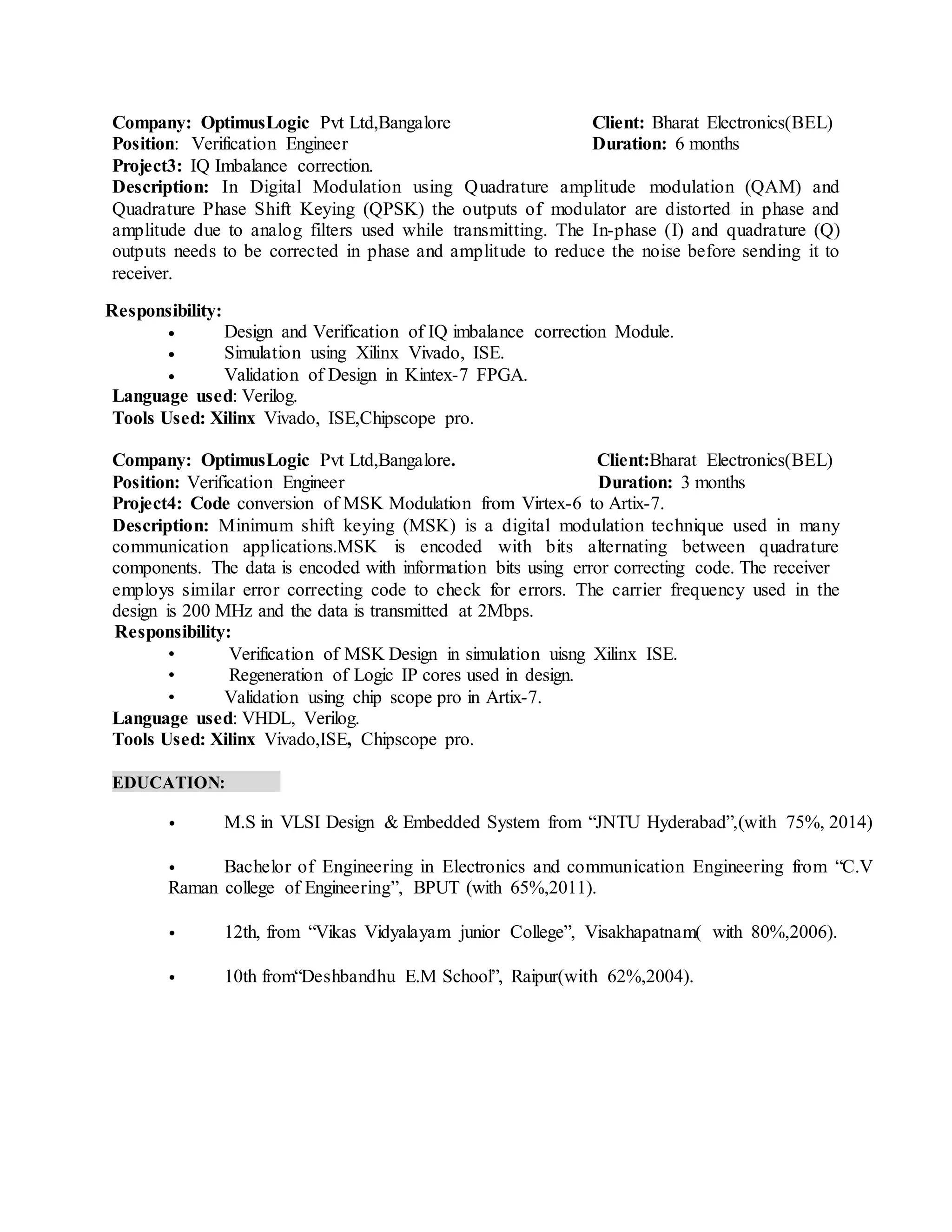 Resume_Anurag_Design_Verification_2+_yrs | DOCX