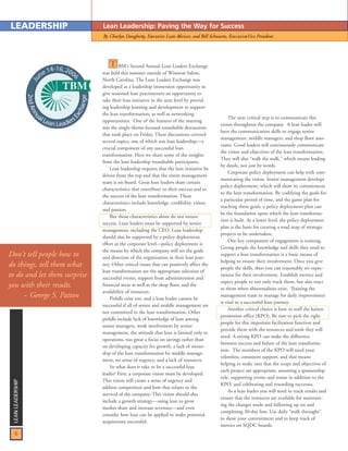 LeanSigma Bunge Argentina | PDF | Executive Leadership & Management | Business