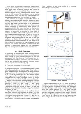 Exploring Finite State Automata with Junun Robots: A Case Study in Computability Theory | PDF