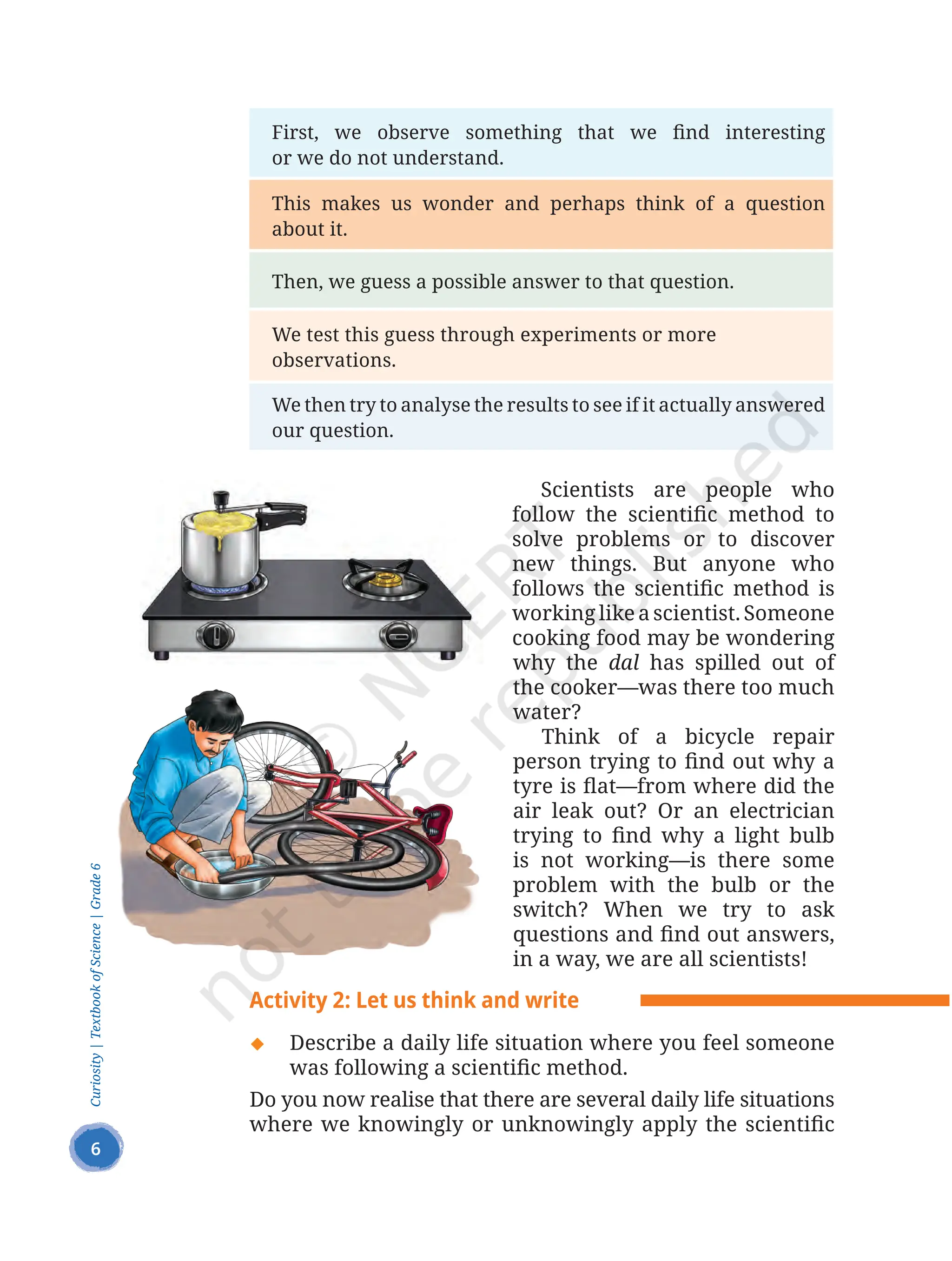 wonderful world of science class 6 curiosity | PDF