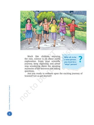 wonderful world of science class 6 curiosity | PDF