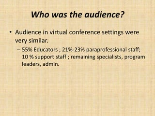 Virtual vs. In-Person Professional Development | PPT