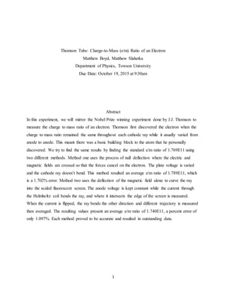 Thomson Tube - em | DOCX