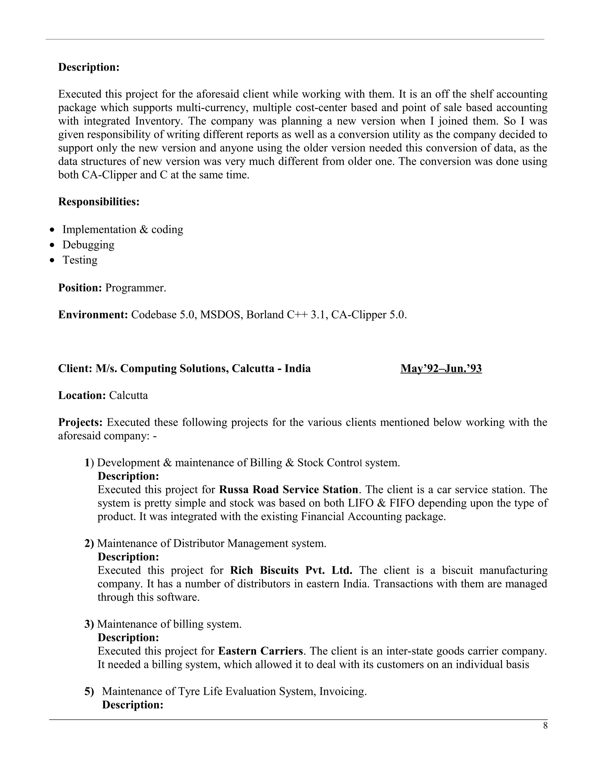 C.V. of Santanu Chatterjee | PDF