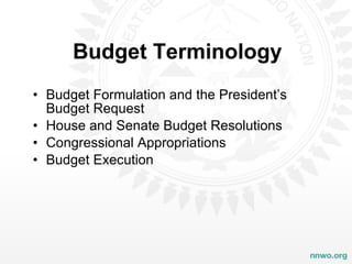 Federal Budget Process | PPT