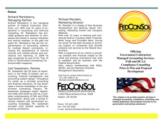 Fedconsol brochure | PDF