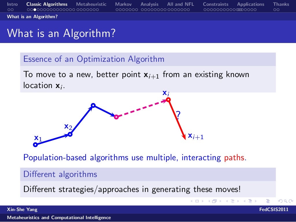 Nature Inspired Metaheuristic Algorithms For Optimization And Computi