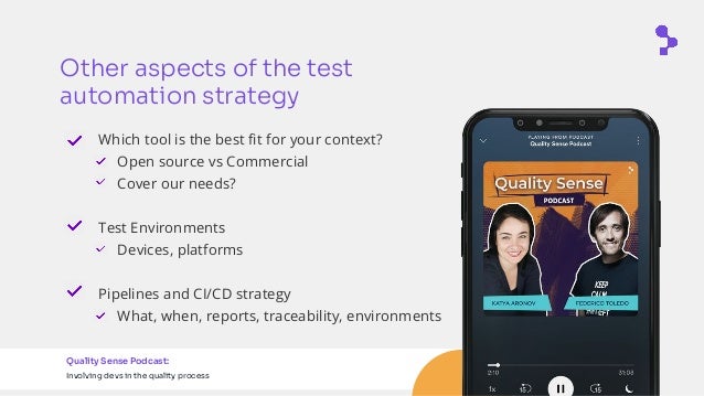 Tsqa Improving Test Automation Code And Strategy Ppt