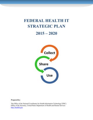 FEDERAL HEALTH IT STRATEGIC PLAN 2015 -2020 | PDF | Health Insurance ...