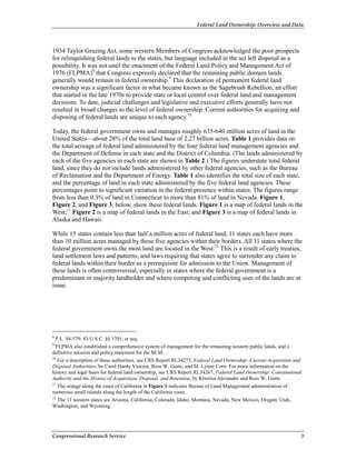 Federal land-ownership-overview-and-data-crs | PDF