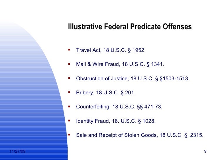 Civil RICO - Racketeer Influenced and Corruption Organizations Act