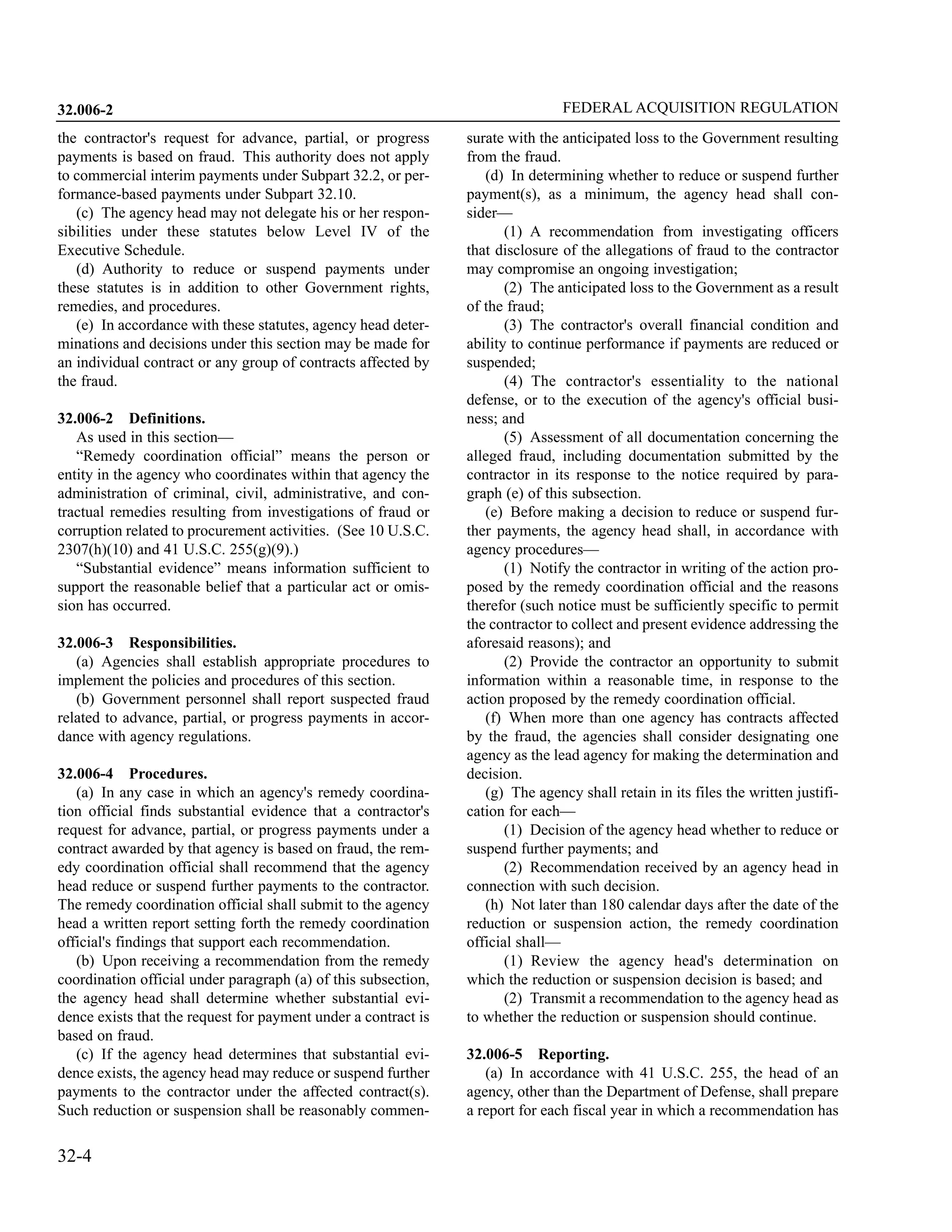 Federal acquisition regulation contrat finance | PDF