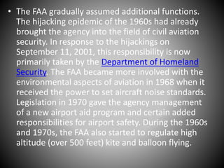 Federal aviation administration | PPTX