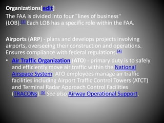 Federal aviation administration | PPTX