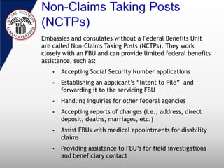 Federal Benefits Units Worldwide (FBUs) | PPTX