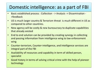 Federal Bureau of investigation 2001 abridged | PPTX